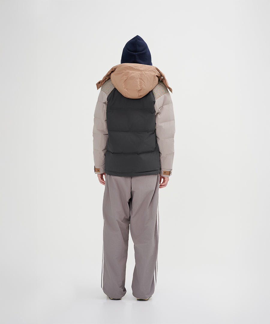 Men's Color Blocking Down Jacket – Universal Traveller